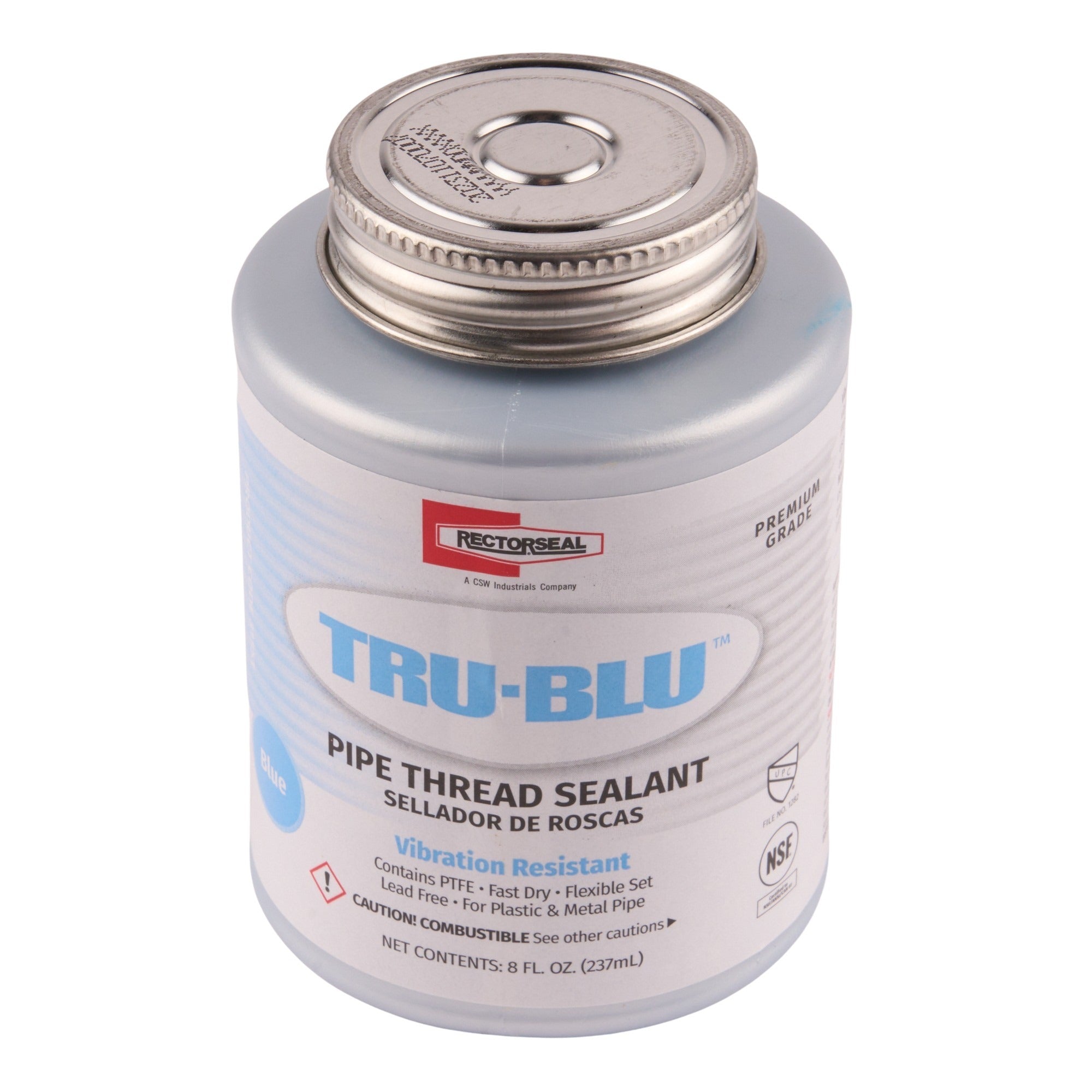 RectorSeal Tru-Blu Pipe Thread Sealant w/ Brush Top – APEX Supply Co.