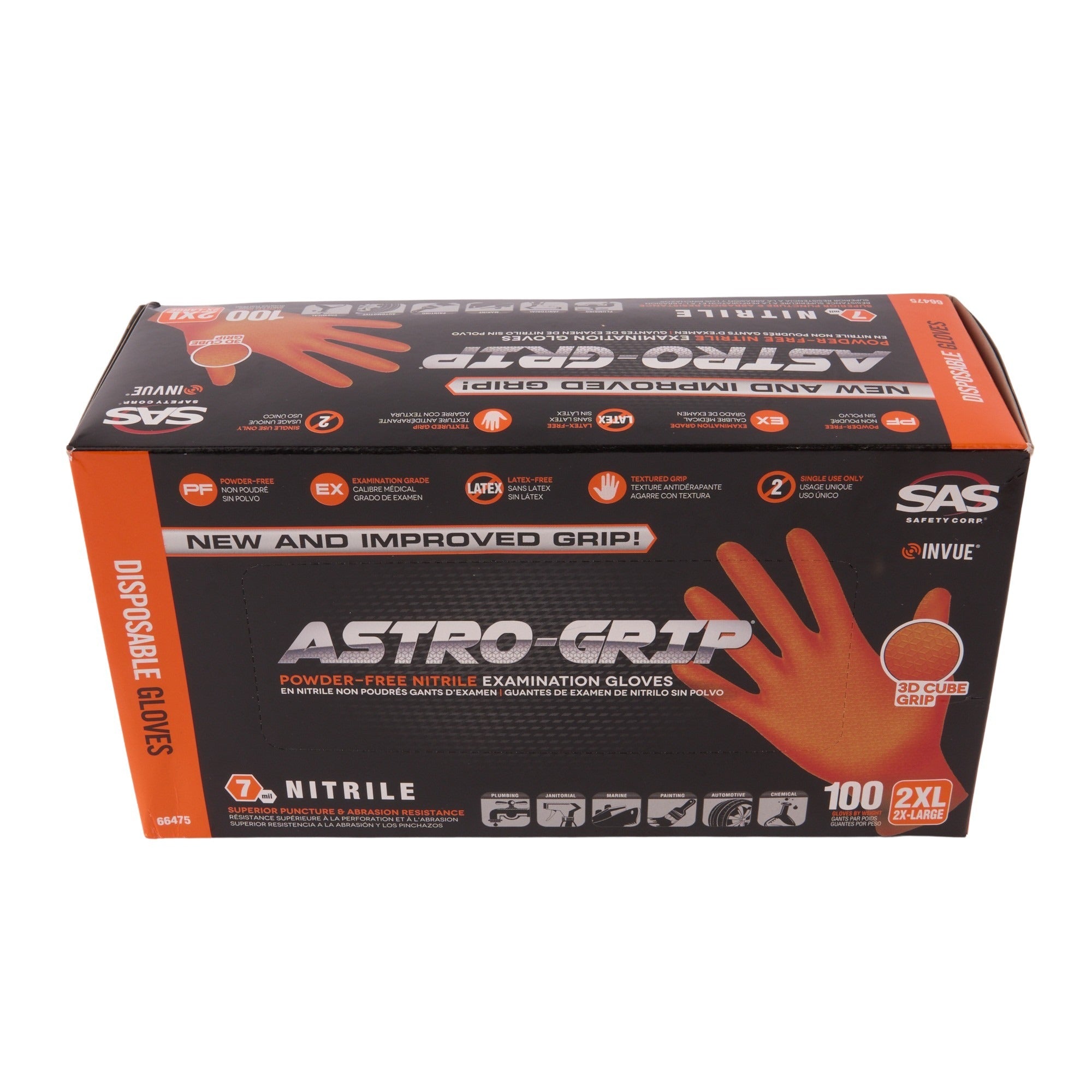 Astro-Grip Nitrile Disposable Glove Xxl – APEX Supply Co.