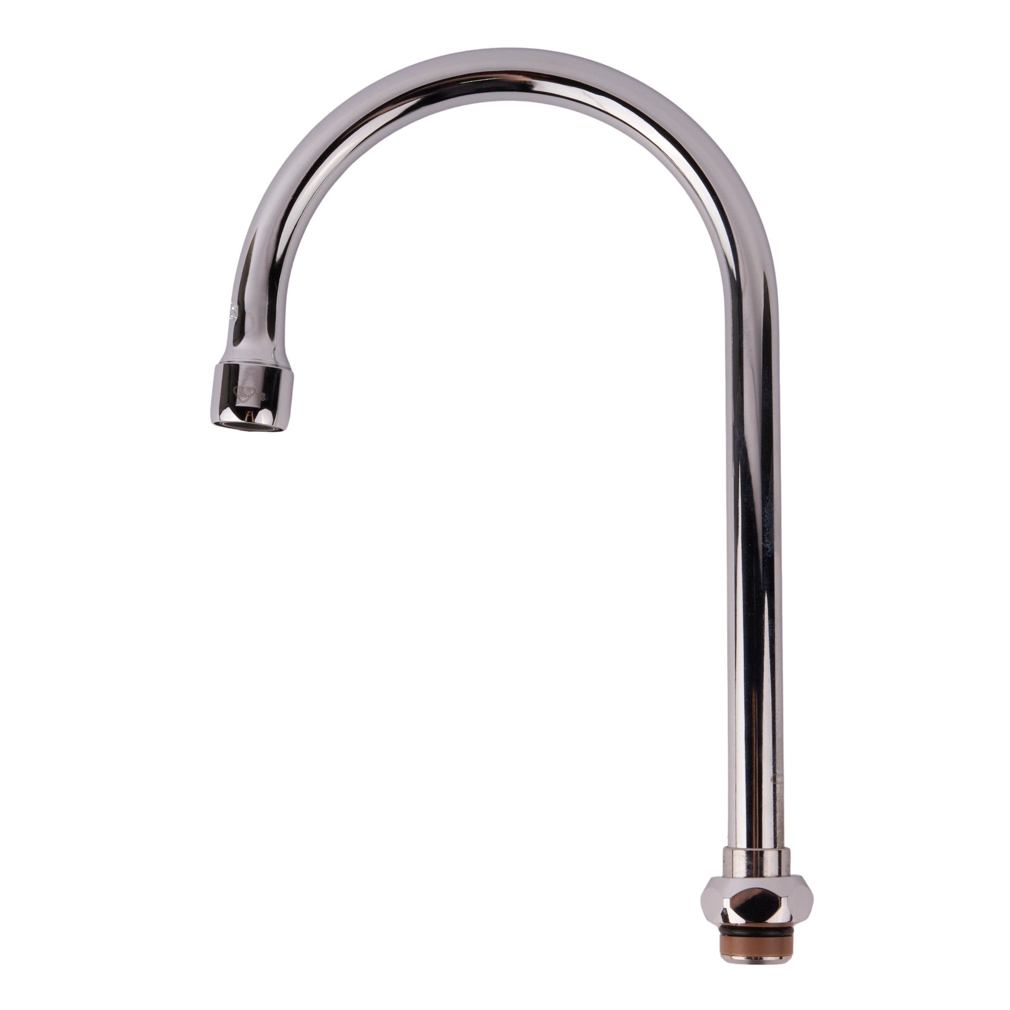 10-3/8" Swivel Gooseneck Nozzle w/ Stream Regulator Outlet, 5-11/16" S ...