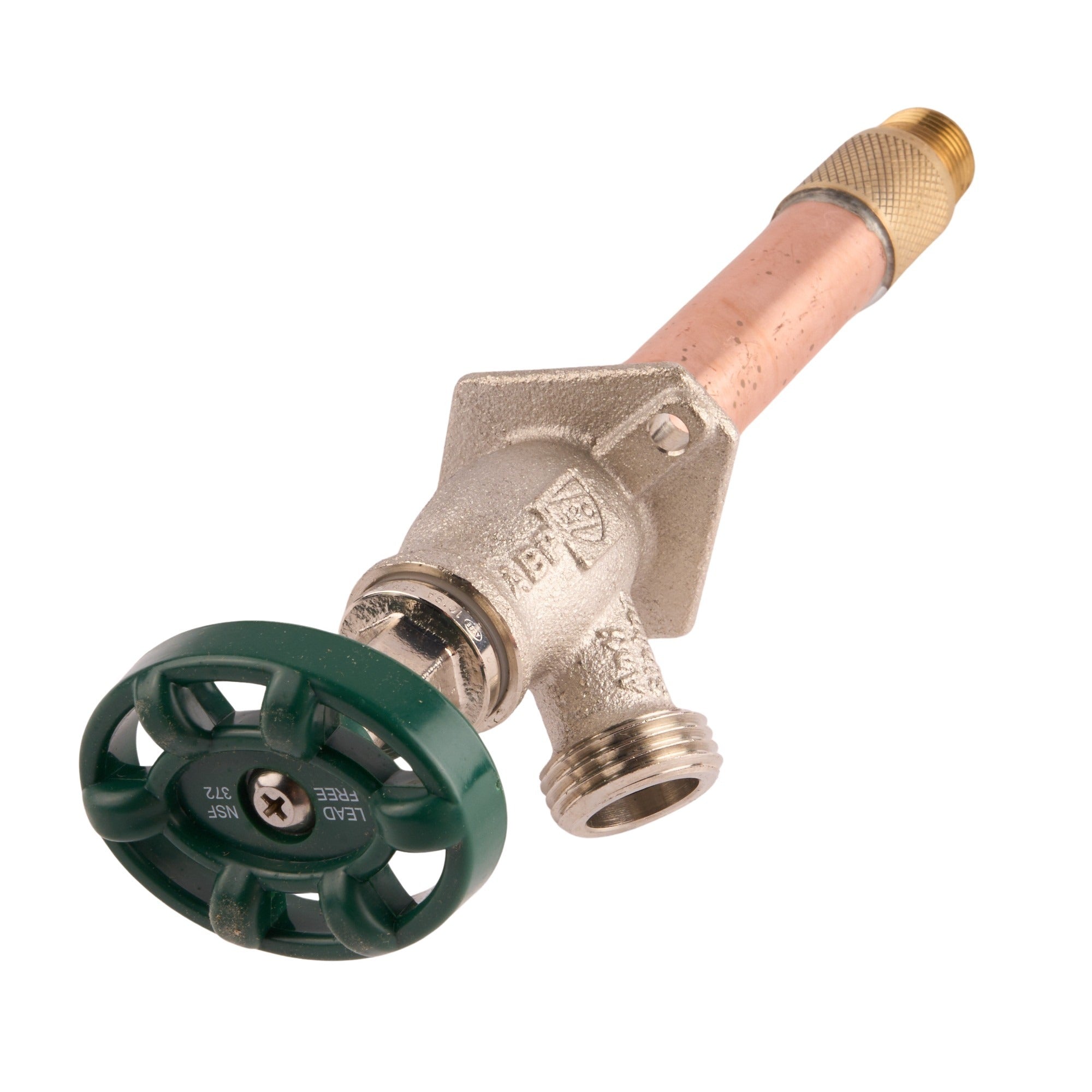 2" Anti-Siphon Lead Free Frostproof Hydrant Quarter Turn, 1/2" MIP and ...