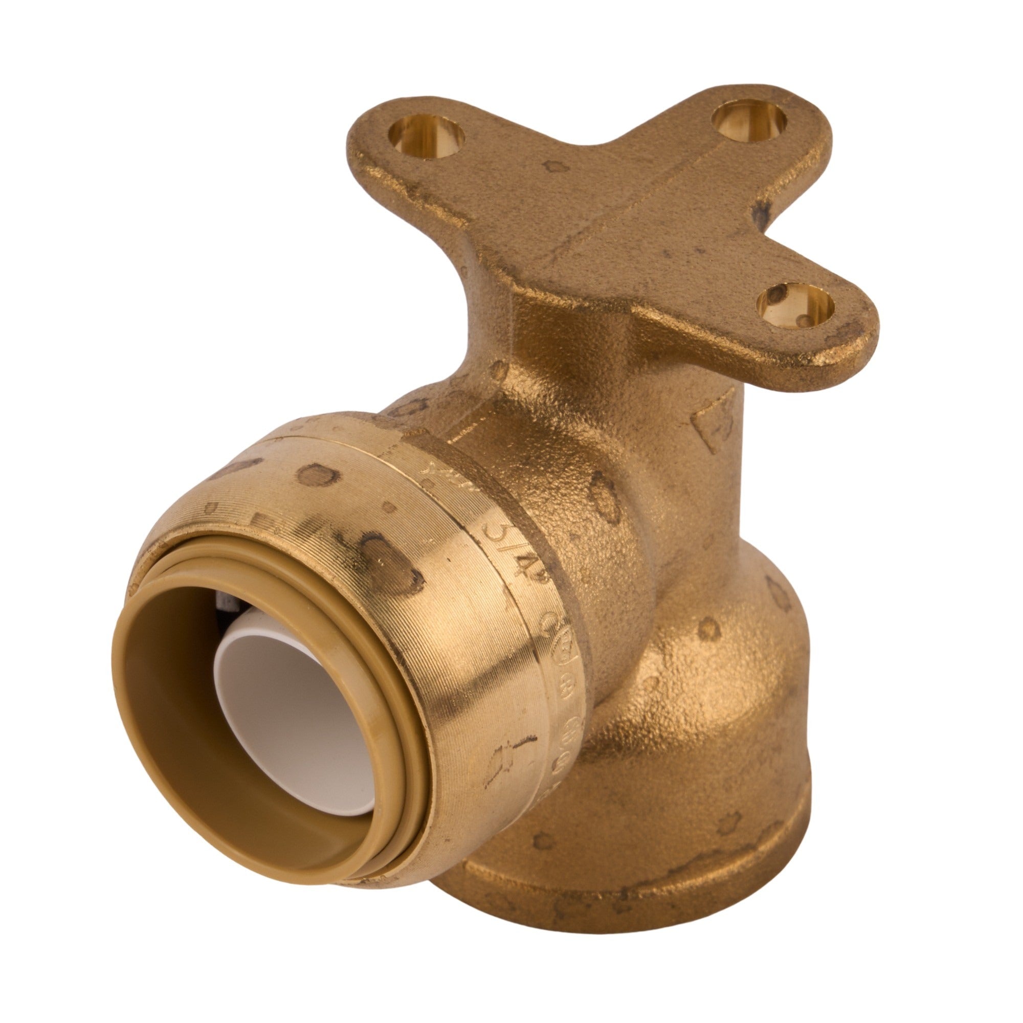 SharkBite Push-to-Connect Drop Ear Elbow SharkBite x FNPT (Lead Free ...