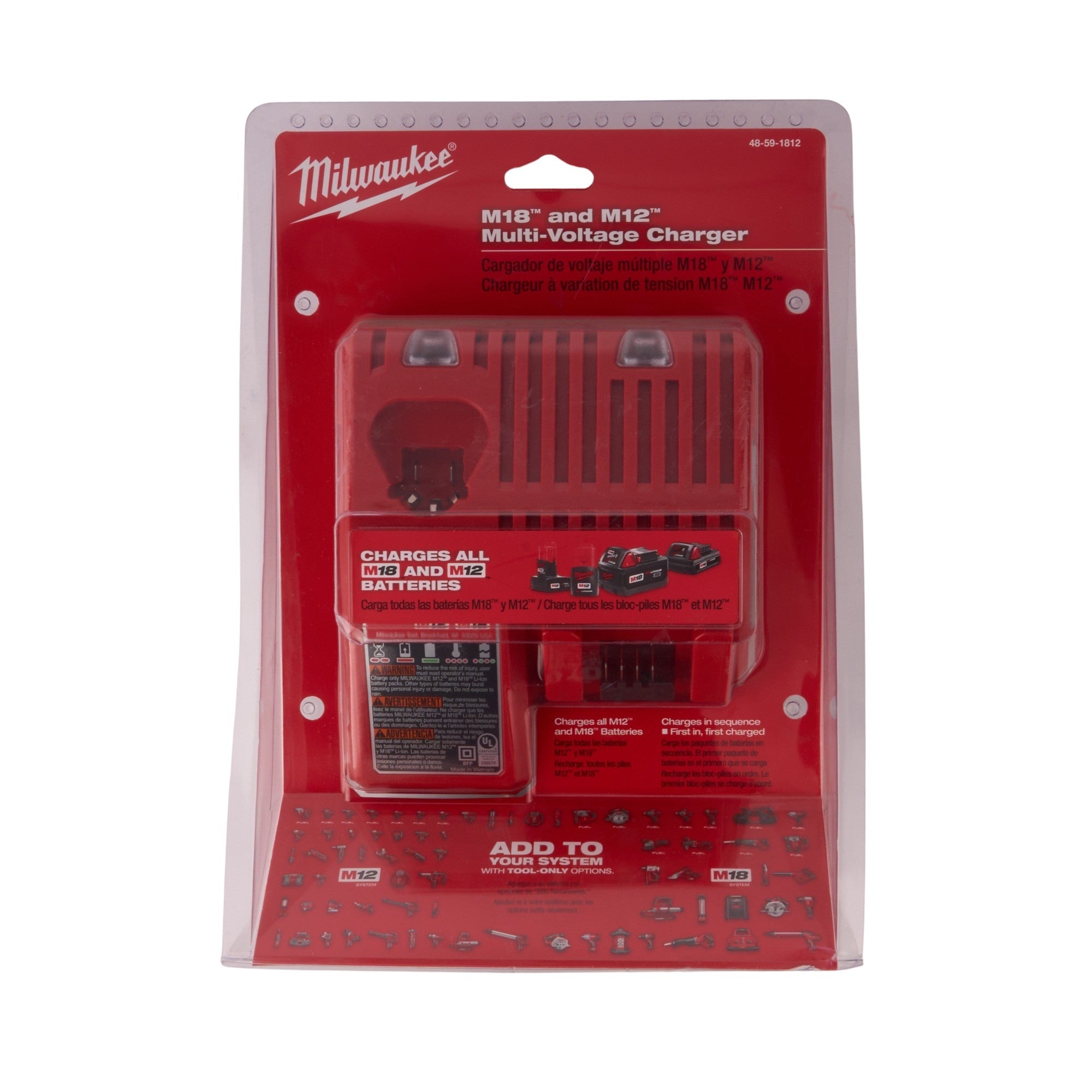 M18 & M12 Multi-Voltage Charger – APEX Supply Co.