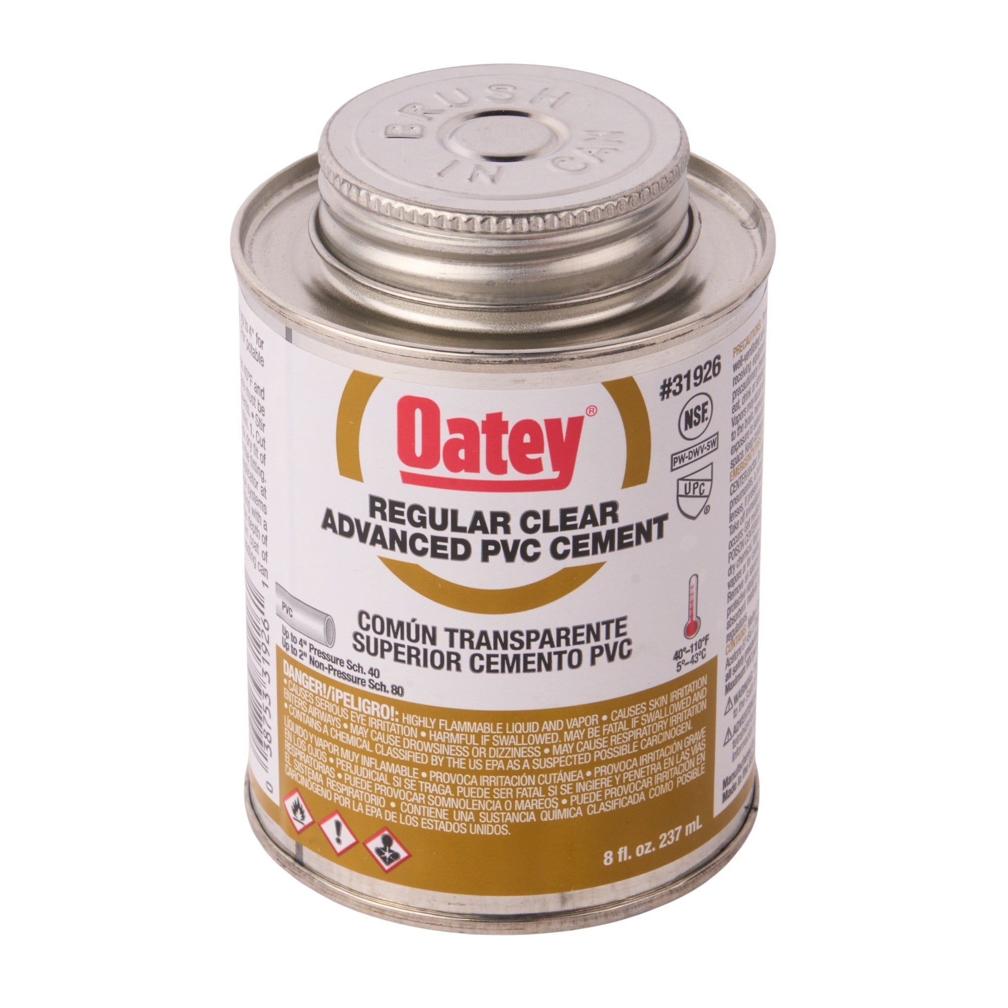 Cemento transparente avanzado para PVC regular – APEX Supply Co.